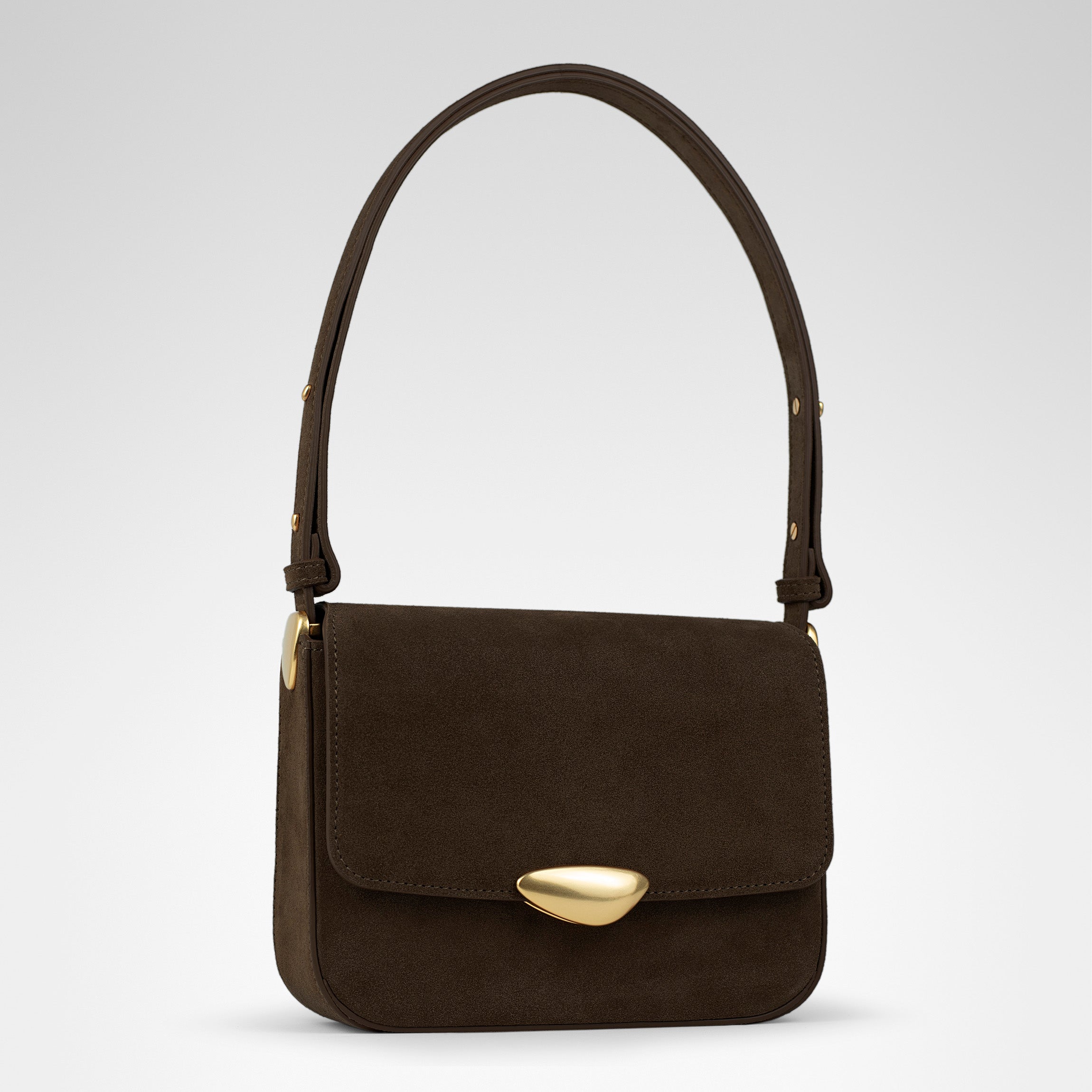 Noa Mini • Chocolate Suede